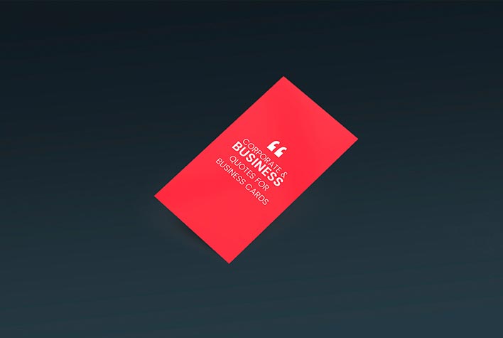 Inspirational Quotes for Business Cards - Ideas to make your card ...
